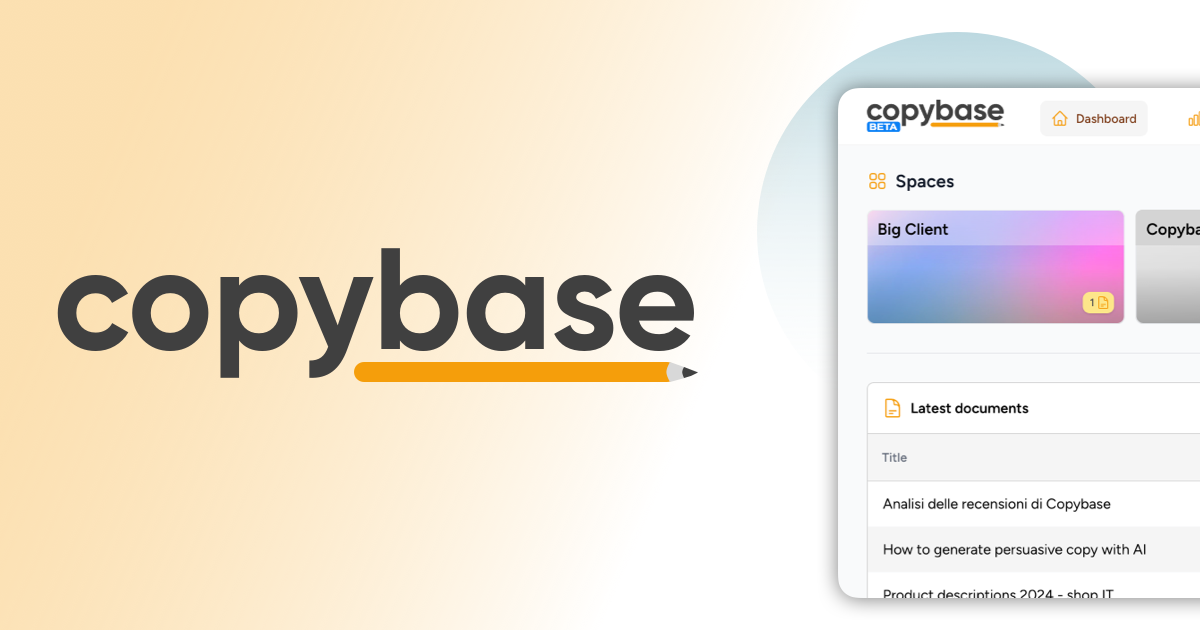 Copybase - The AI Content Platform for Creative Teams